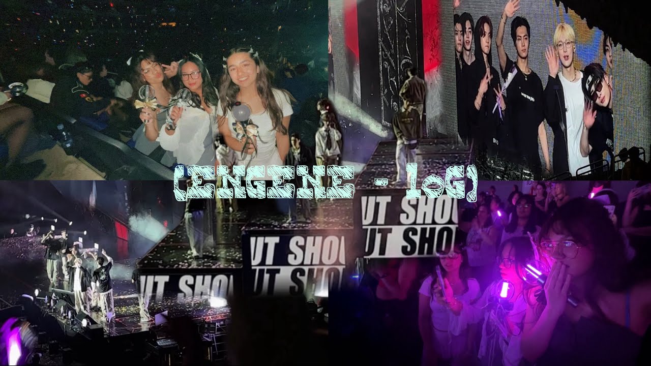 [ENGENE-lOg] my first enhypen concert! | FATE+ in new york, concert ...