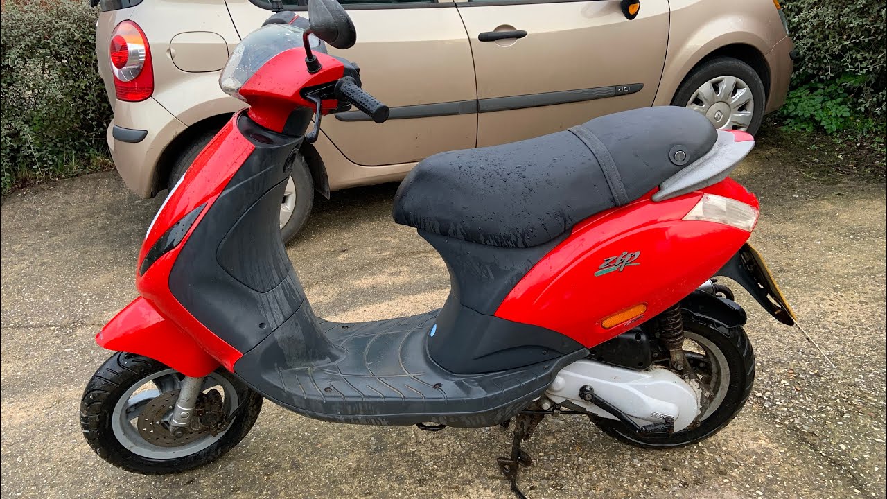 Piaggio Zip 50cc | Top Speed 2nd Attempt - YouTube