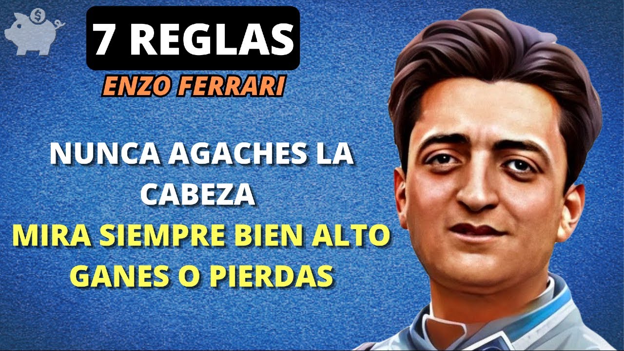 ENZO FERRARI “de piloto a MILLONARIO" 🚀 7 REGLAS para volverse RICO 💰 ...