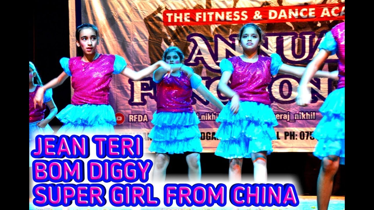 Jean Teri | bom doggy | supper girl from China mix dance performance by ...