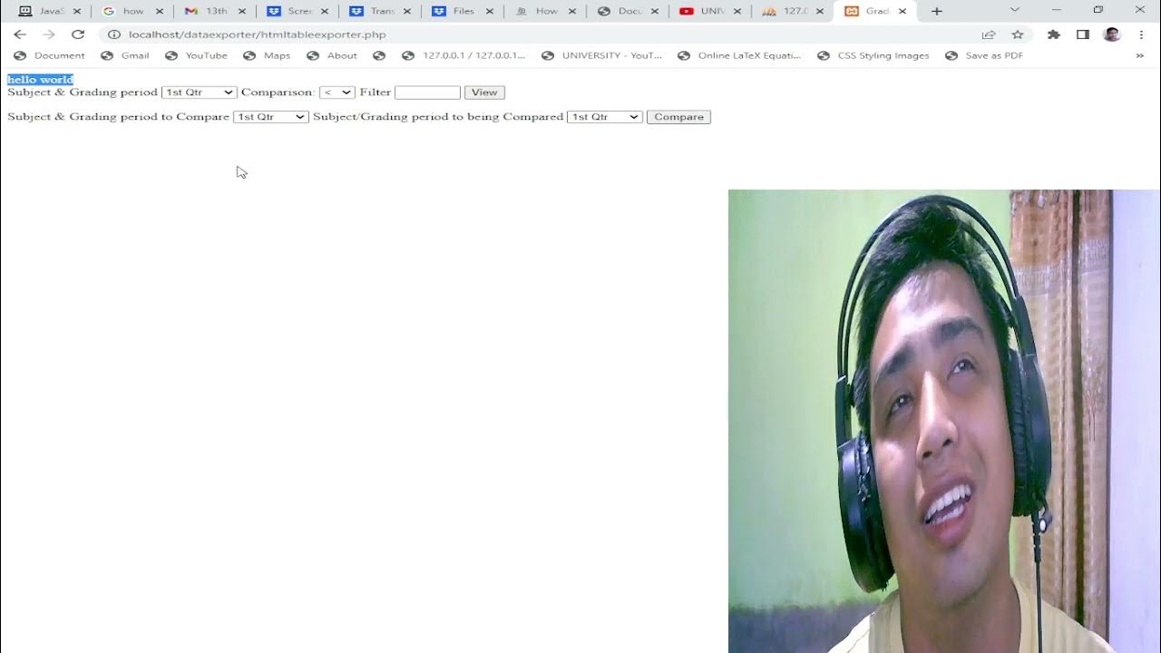 How to Export HTML table to Excel - YouTube