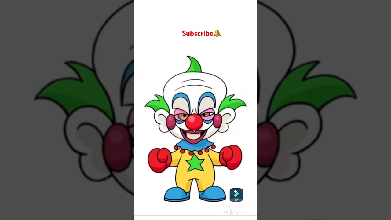 How To Draw Shorty | Killer Klowns from Outer Space short video - YouTube