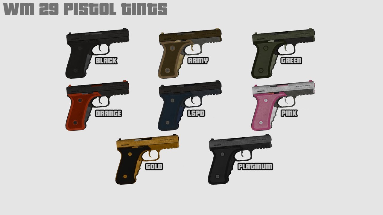 GTA San Andreas - WM 29 Pistol #53 - YouTube