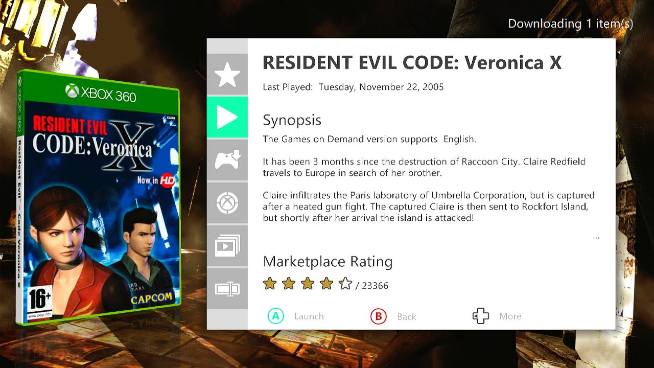 RESIDENT EVIL CODE: Veronica X Gameplay - XBOX 360 | Parte 1 - YouTube