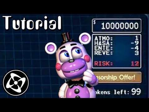 How To Get Negative Stats | FNAF 6 Console Ports Tutorial - YouTube