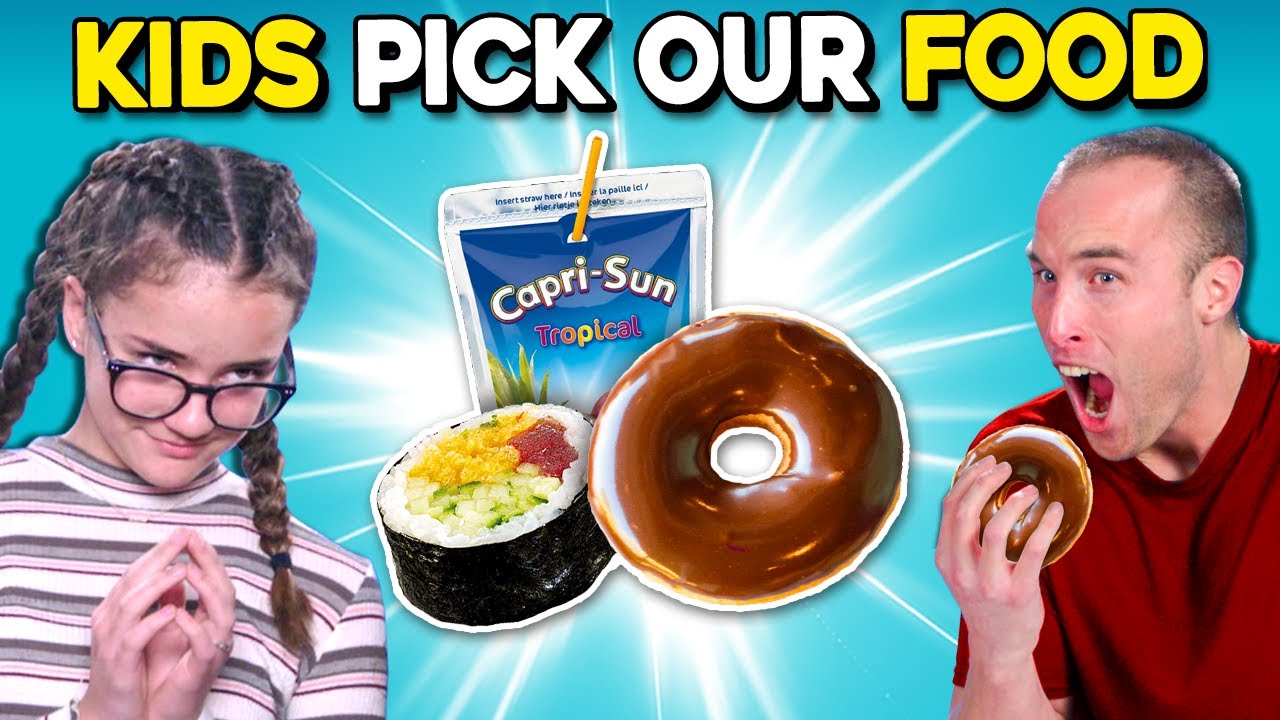 We Let Kids MAKE Our Meals For A Day | People Vs. Food - YouTube