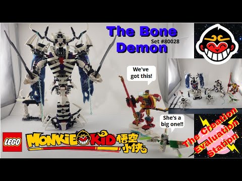Lego Monkie Kid the Bone Demon set #80028 review - YouTube