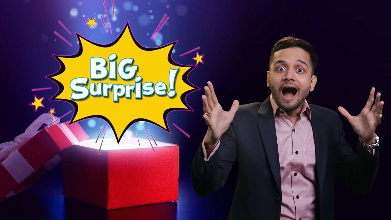 BIG SURPRISE FOR ALL OF YOU || YOU CAN'T MISS IT !! - YouTube