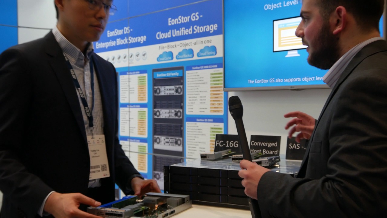 Fast and Dynamic Storage - Infortrend on Cloud - YouTube