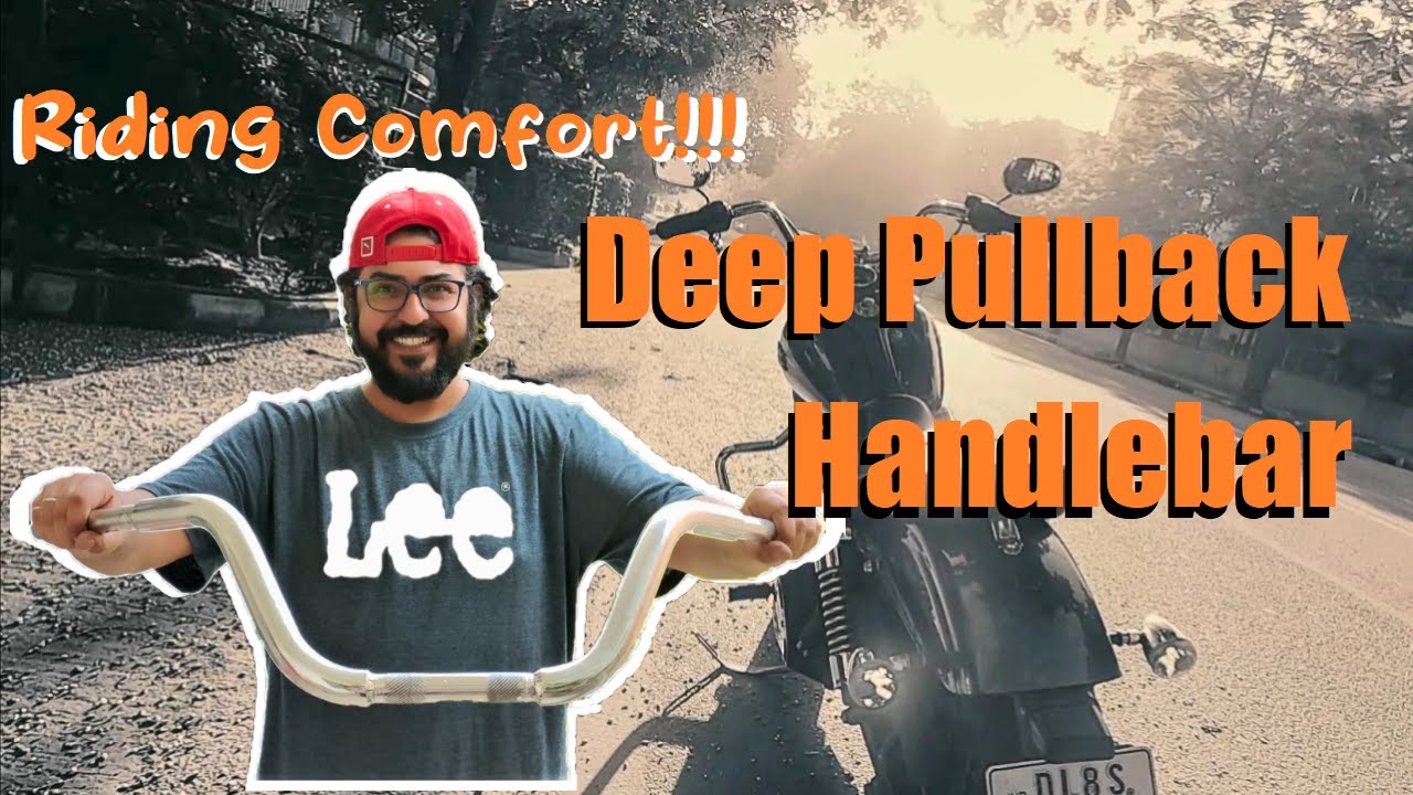 Harley Davidson | Deep Pullback Handlebars | Custom Design | - YouTube