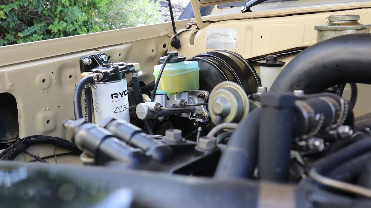 DIY Secondary Fuel Filter - HJ75 Troopy Build (EP17) - YouTube