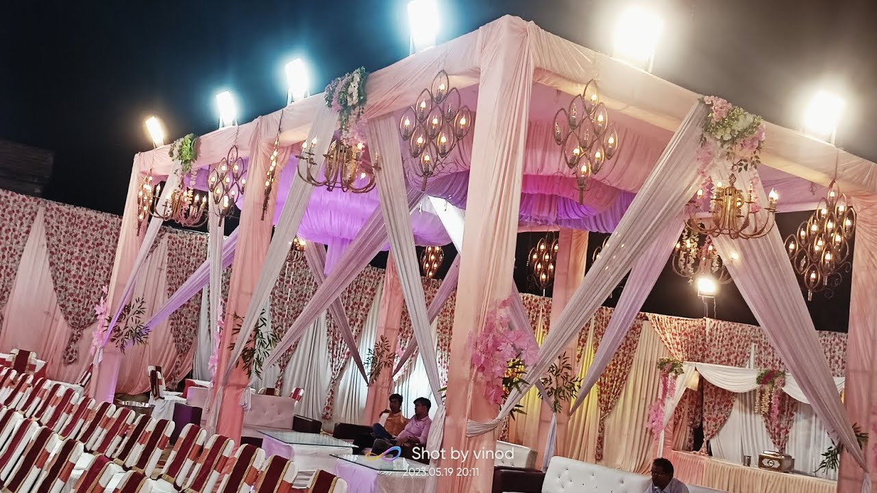 Ajay tent and light decoration 👍👍🎇👍🔥 - YouTube