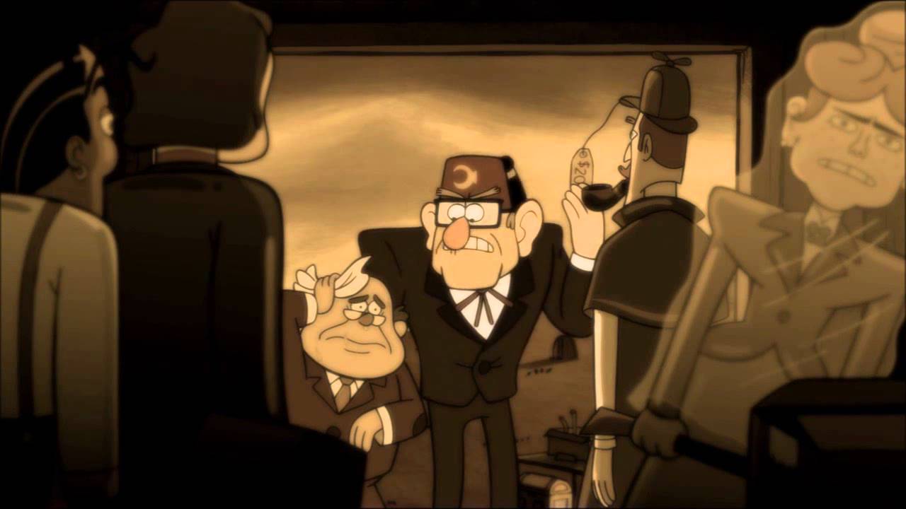 Gravity Falls - Stan buys the cursed wax sculptures - YouTube