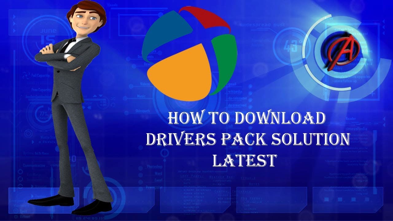 How to Install Drivers Pack Solution || Universal Drivers || Latest ...