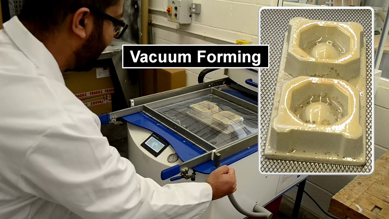 Vacuum Forming (Thermoforming) Engineering Lab/Tutorial Session - YouTube