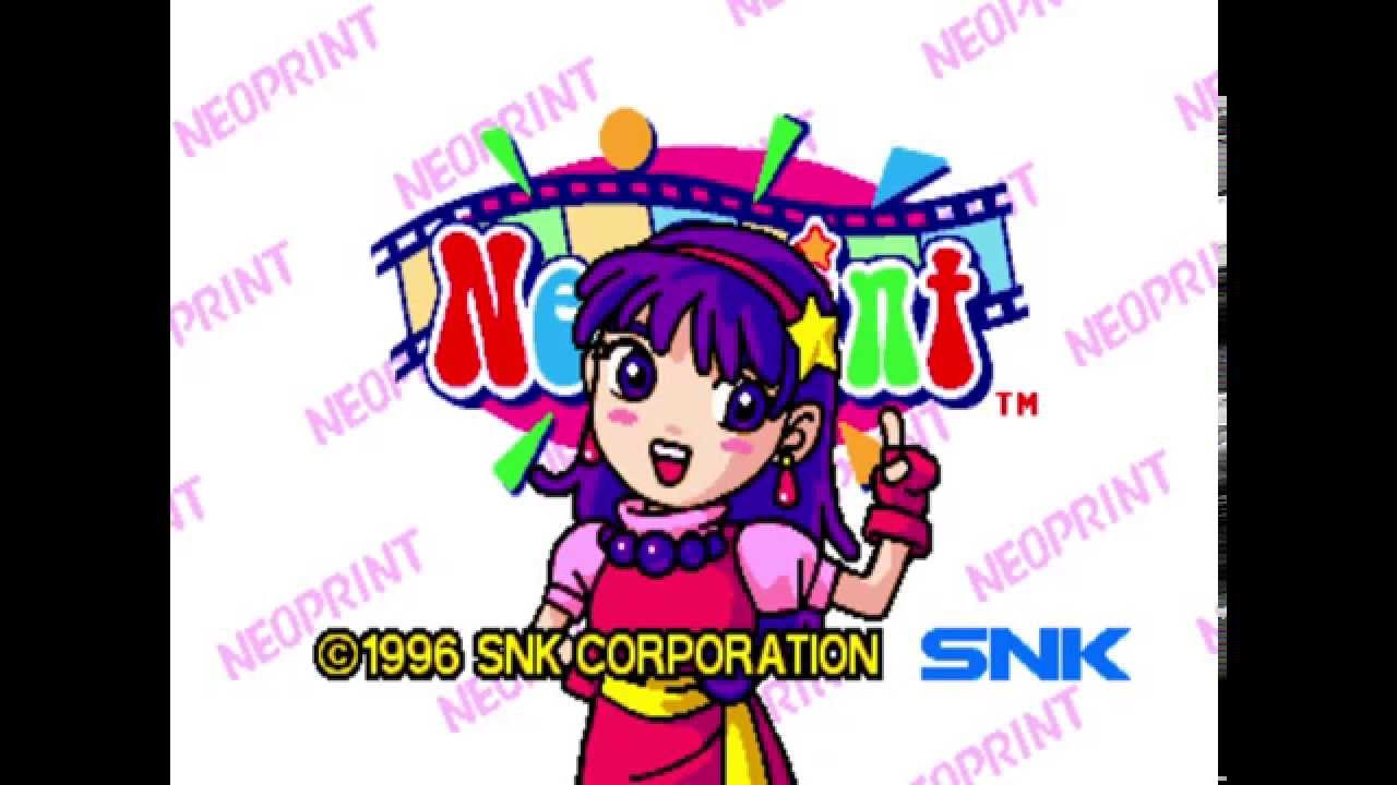 SNK Neo Print Attract Sequence - YouTube