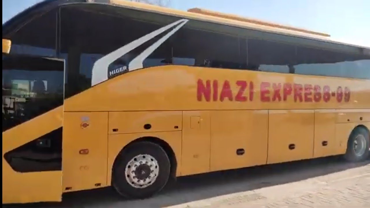 Niazi Express Bus going to Lahore from Rawalpindi | Niazi Express ...
