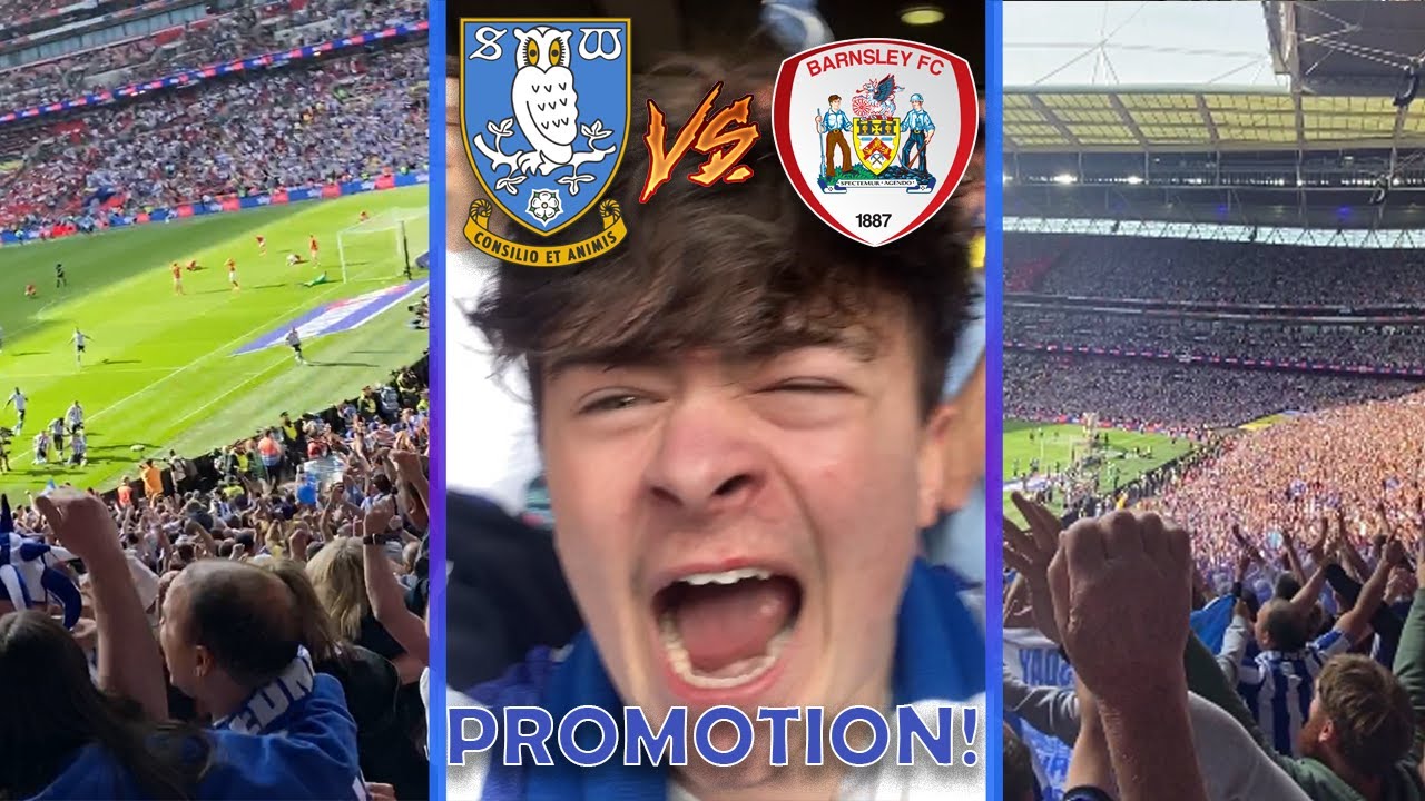 120+3 MINUTE WINNER PROMOTES SHEFFIELD WEDNESDAY! - SWFC VS BARNSLEY ...