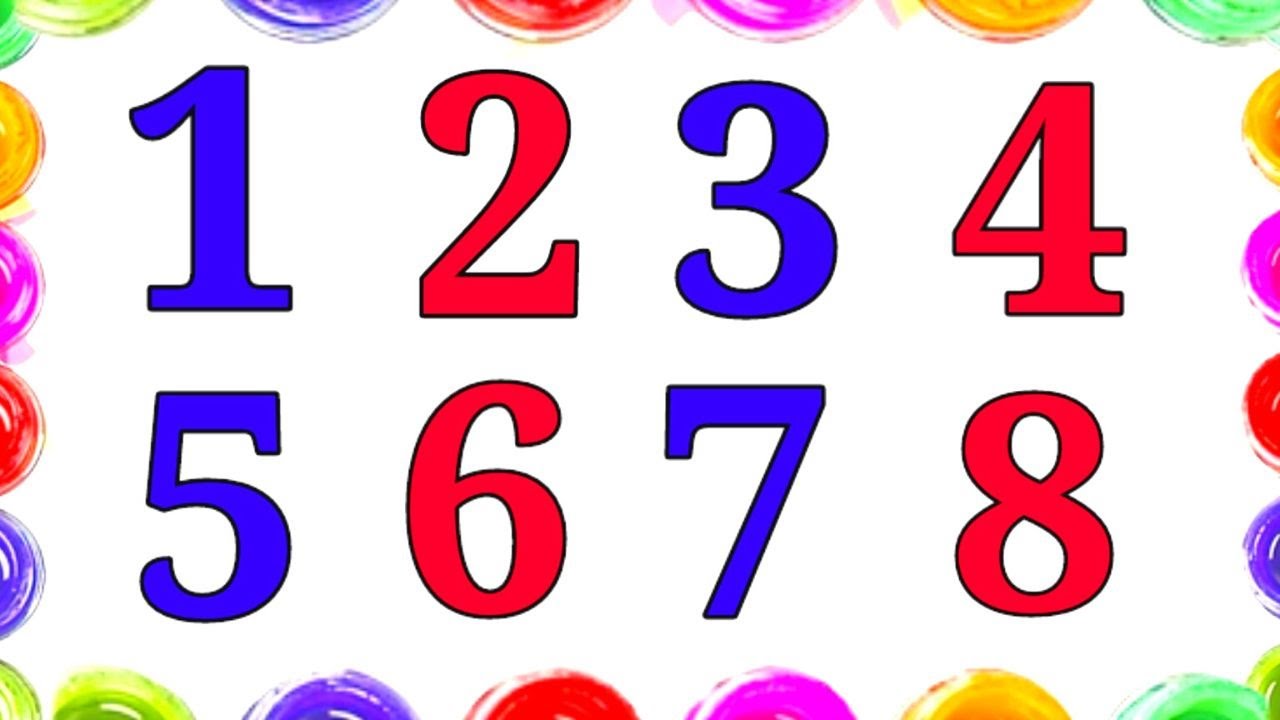 1 2 3 4 5 6 7 8 9 10 | Counting Number | Apple Kids Tv - YouTube