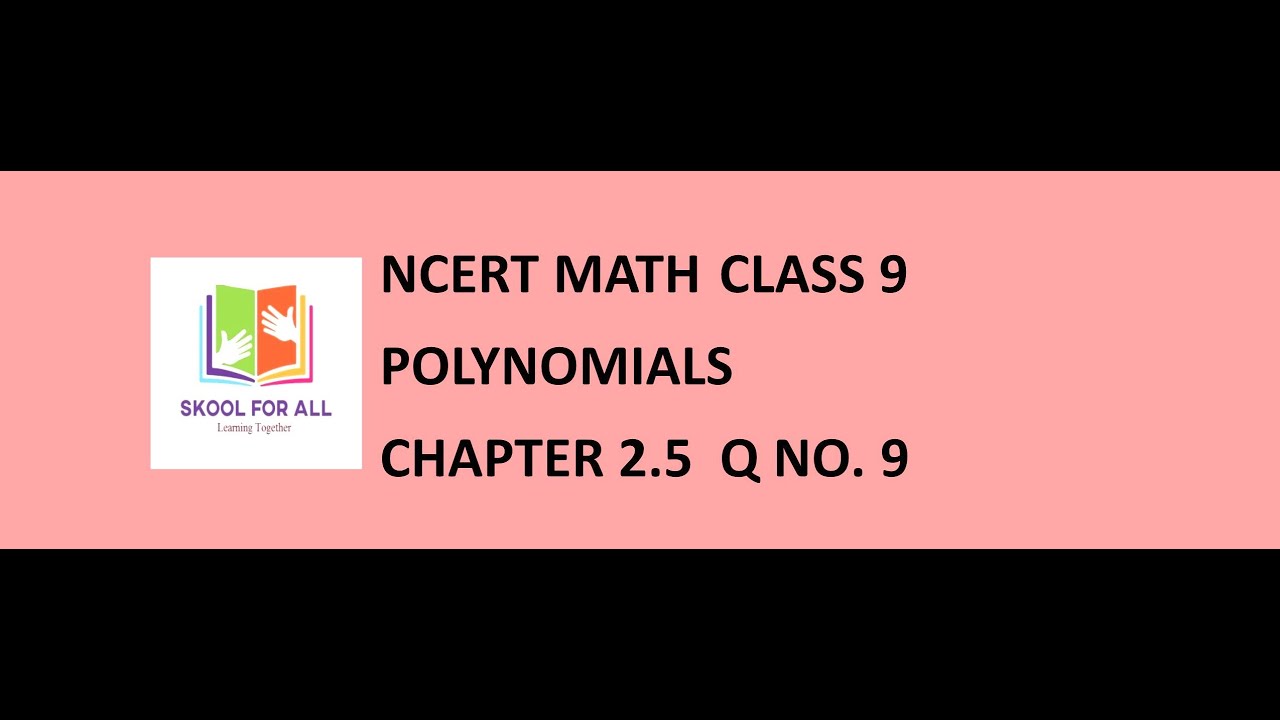 Ncert Math Class 9 Chapter 2 5 Q No 9 In English YouTube ncert-math-class-9-chapter-2-5-q-no-9-in-english-youtube