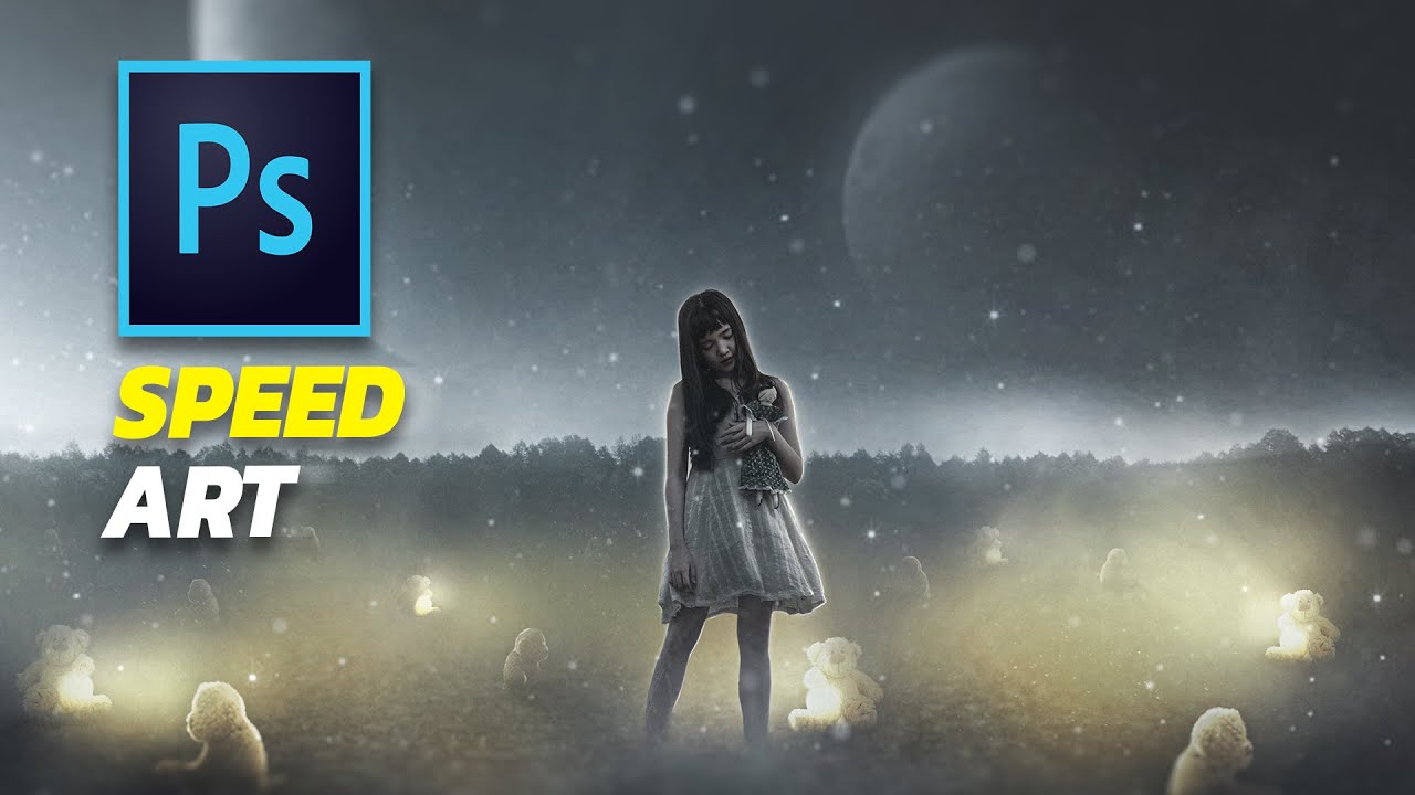 My Doll Photoshop Fantasy Manipulation Tutorial | SpeedArt (Photoshop ...