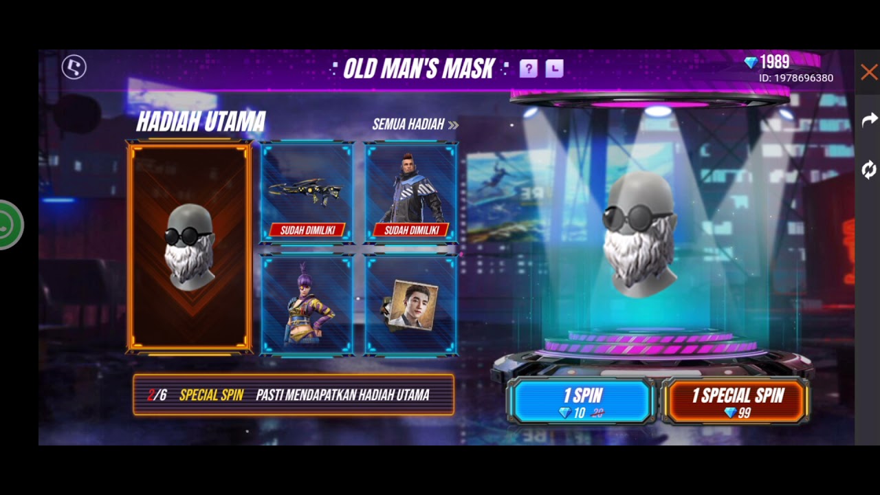 Spin Jenggot BNL HOKI Bat 😮 - YouTube