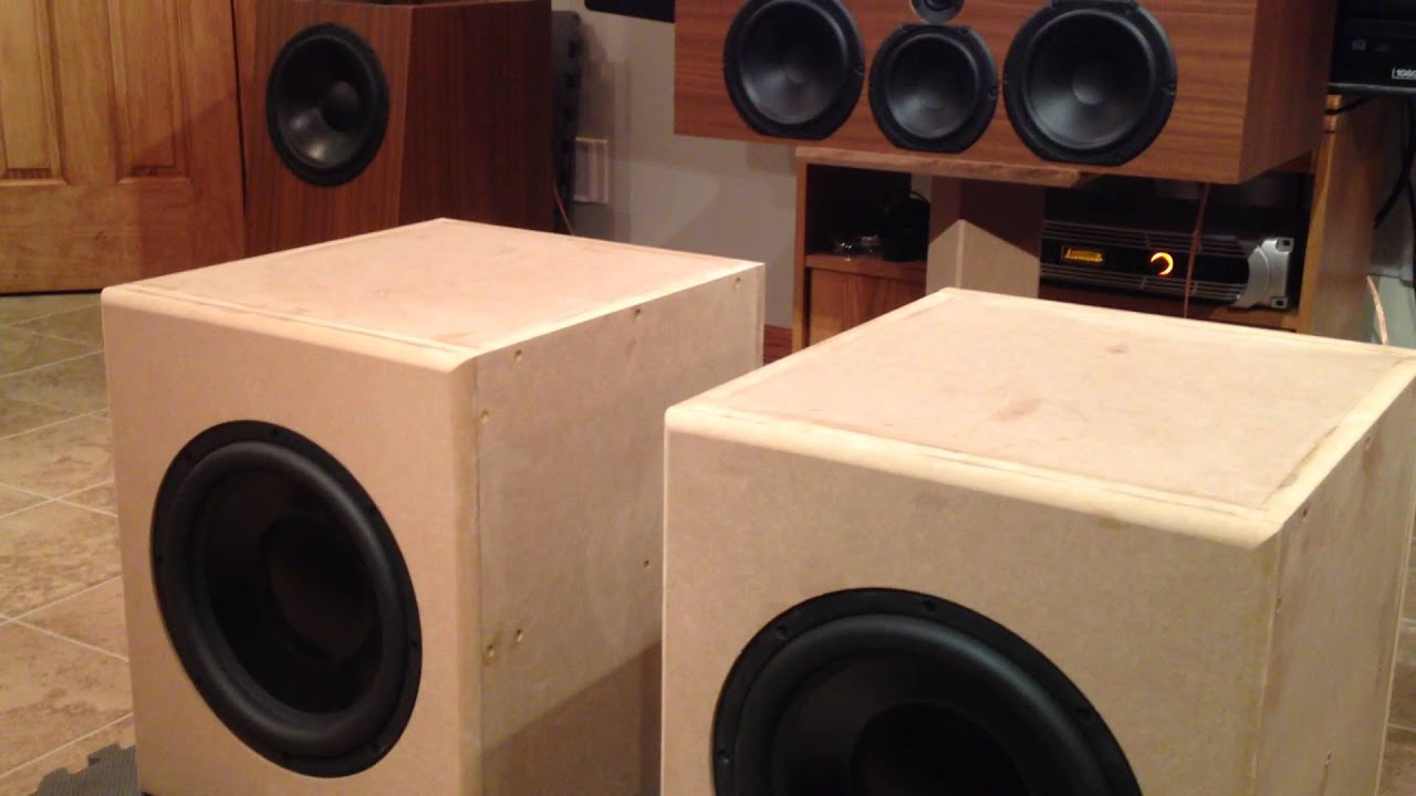 dayton 12 HF with 15 passive radiator - YouTube