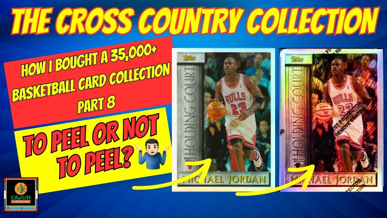 To peel or not to peel? - The Cross-Country Sports Card Collection ...