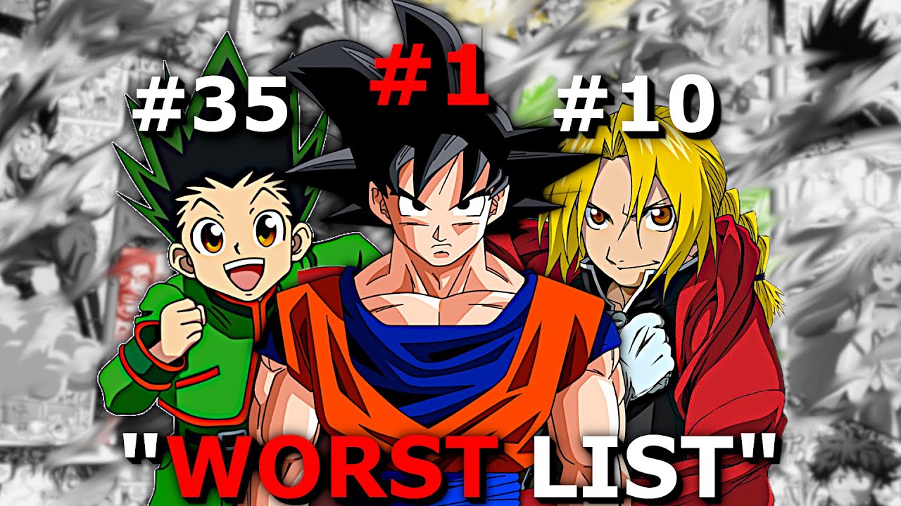 Breaking Down The Top 35 Anime Of All Time, With A Horrible List - YouTube