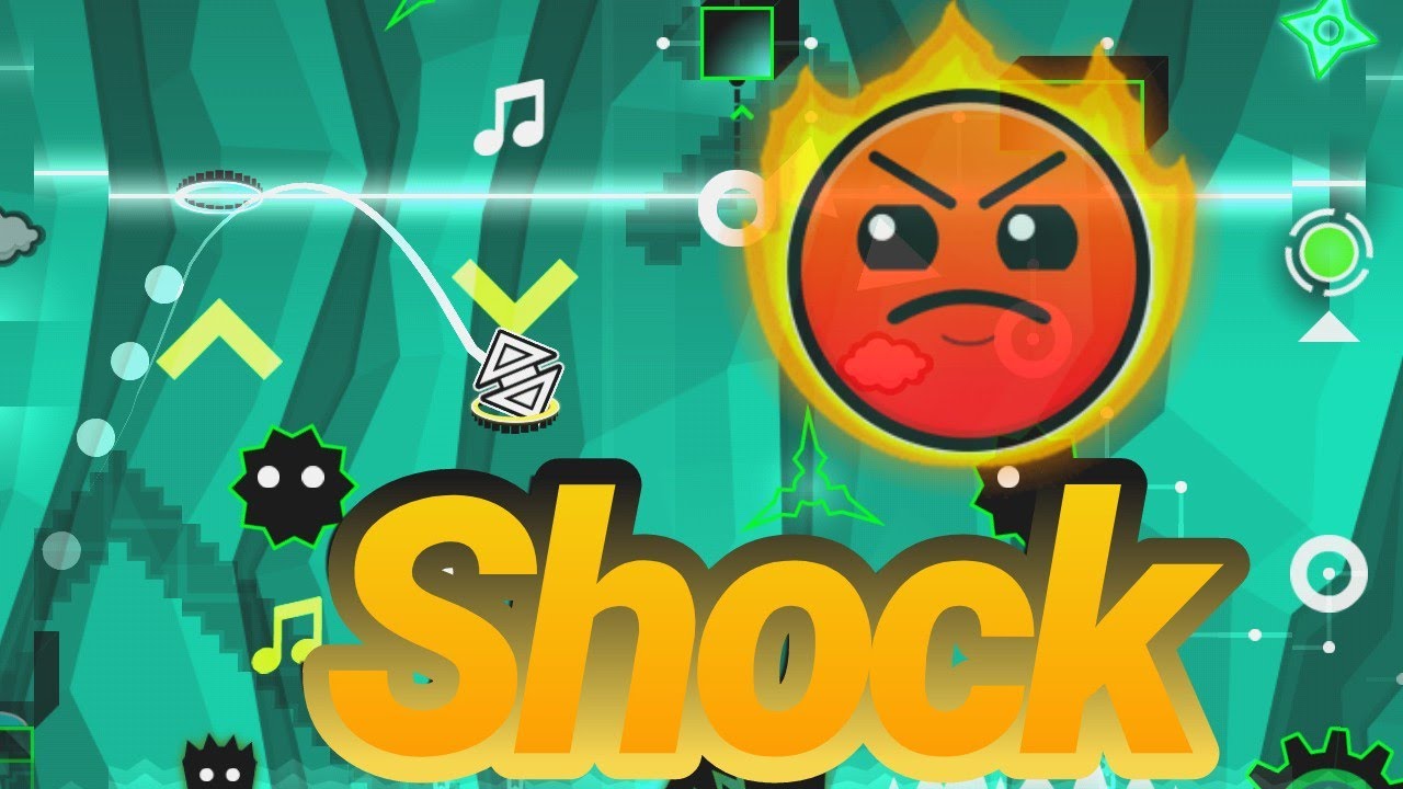 "Shock" by Danolex (All Coins) • Geometry Dash - YouTube