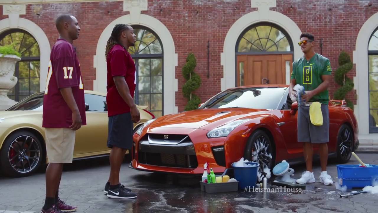 Nissan Heisman House Heisman House Garage - YouTube