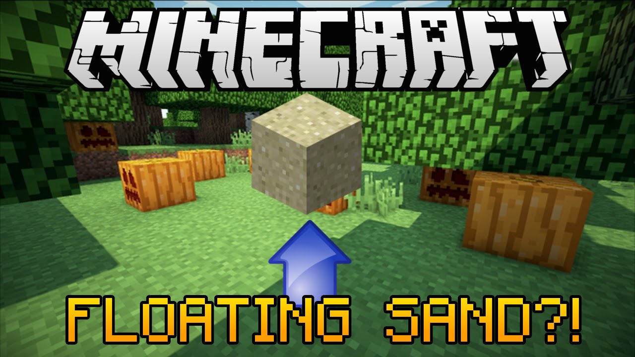Minecraft PC | Tips & Tricks | FLOATING SAND?! | [1.7.10] - YouTube