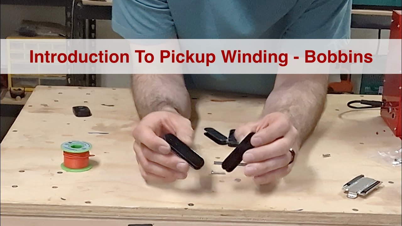Introduction To Guitar Pickup Winding - Bobbins - YouTube