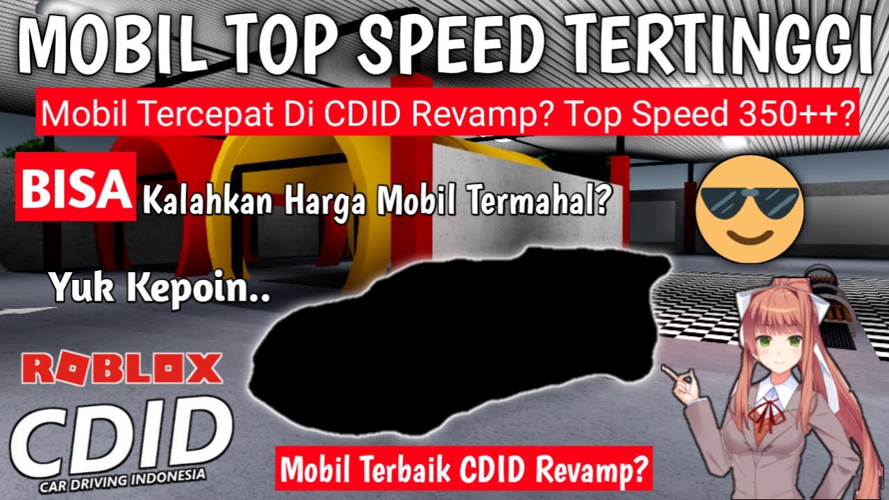 Mobil Top Speed Tertinggi Di CDID Revamp? | Roblox Car Driving ...