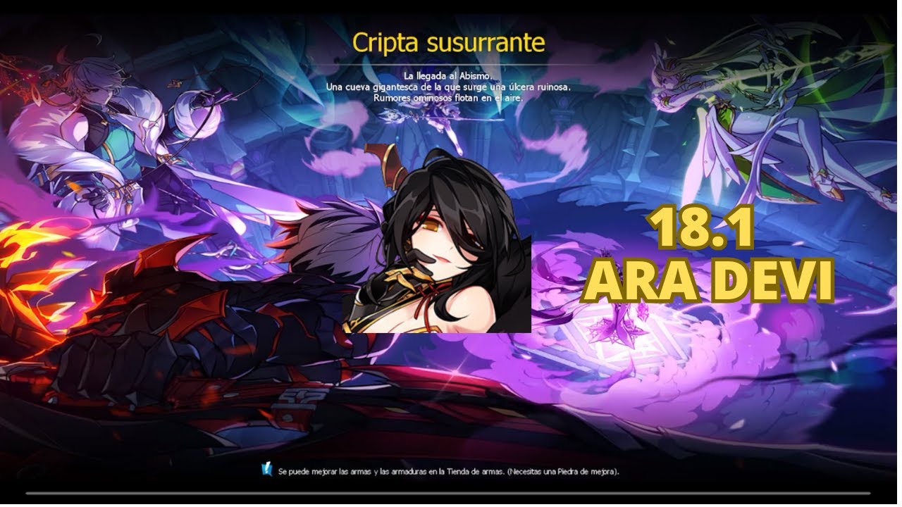 [Elsword EU] Ara Devi 18.1 GamePlay - YouTube