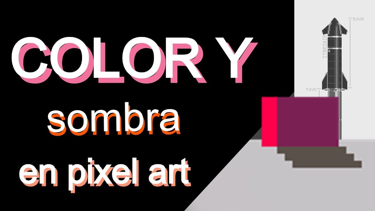 uso del color color y sombra- Pixela art - YouTube