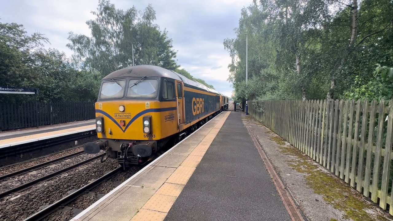 Train spotting at Mexborough, Swinton and Doncaster station 11/6/2024 ...