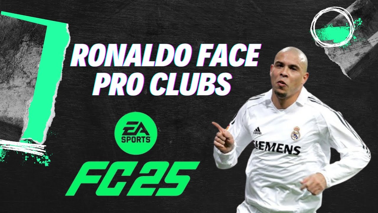 EA FC 25 PRIME RONALDO NAZARIO FACE - Pro Clubs - Career Mode - PRIME ...