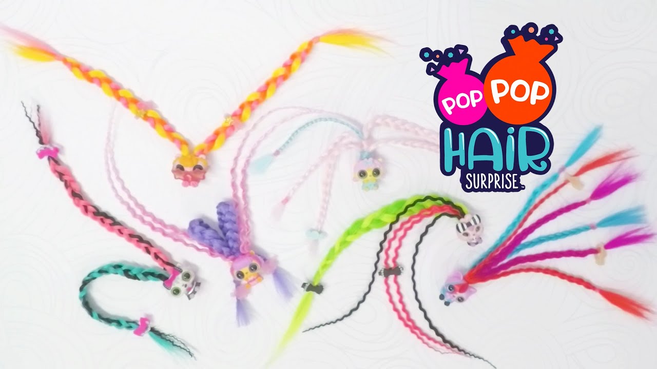 Pop Pop Hair Surprise | Poppin' Braids Quick Tutorial - YouTube