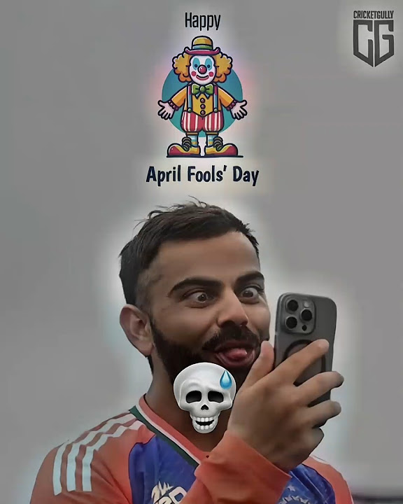 April fool banaya bada maja aaya😆 #cricket - YouTube