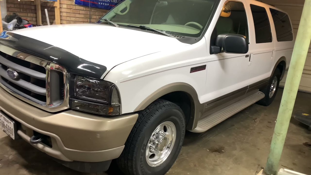 99-04 Superduty and excursion headlight upgrade how to with part ...