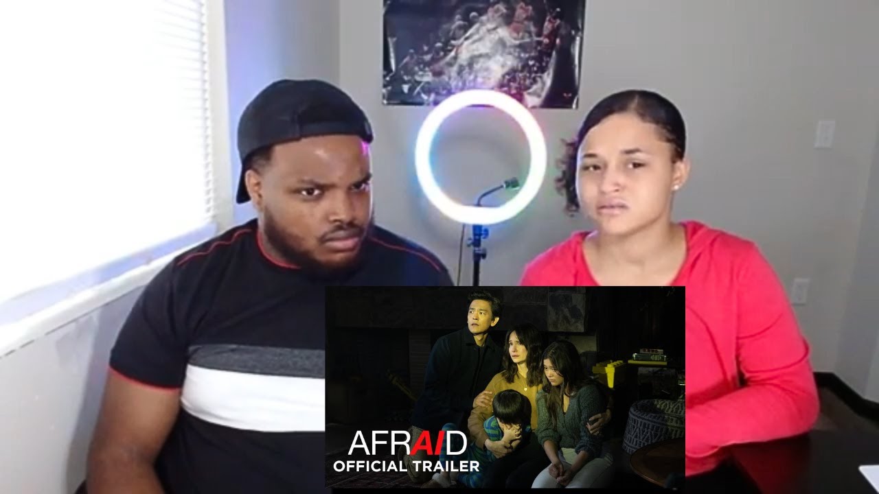 Afraid | Official Trailer Reaction - YouTube