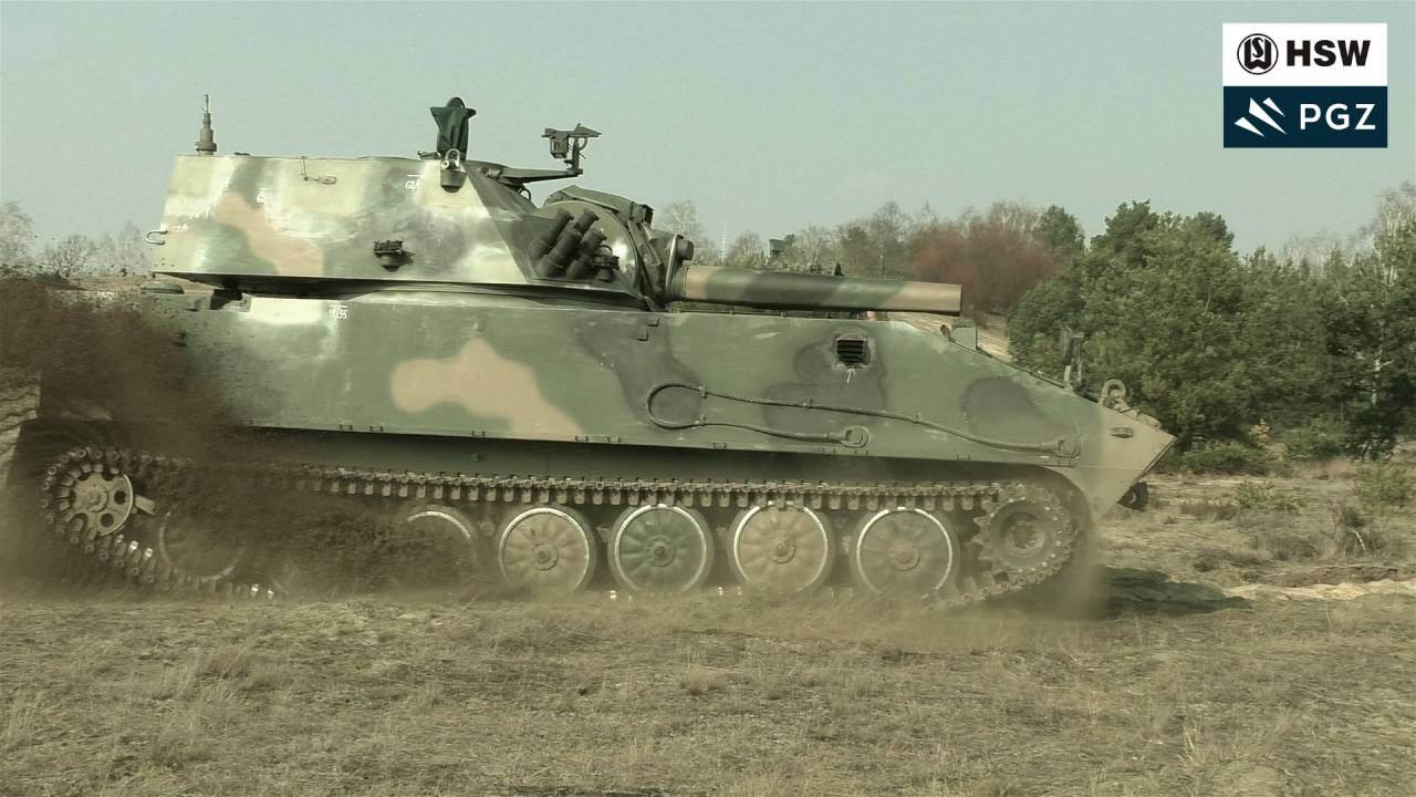 RAK - HSW 120 mm Self-Propelled Mortar - YouTube