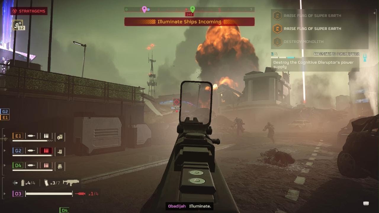 HELLDIVERS 2 this poor Helldiver was frozen in shock - YouTube