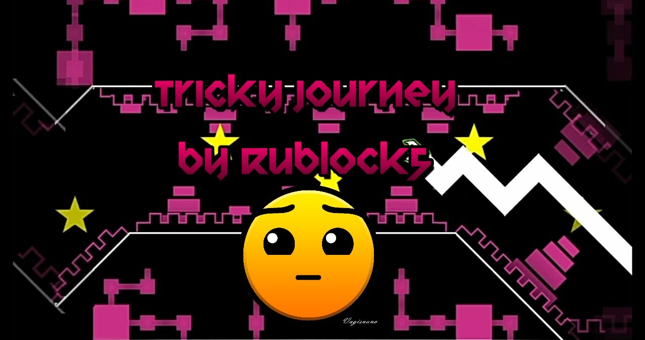 ¡He vuelto! (Tricky Journey by Rublock5 - Geometry Dash 2.0) - YouTube