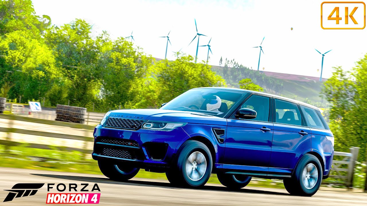 LAND ROVER - RANGE ROVER Sport SVR - Forza Horizon 4 Gameplay 4K - YouTube