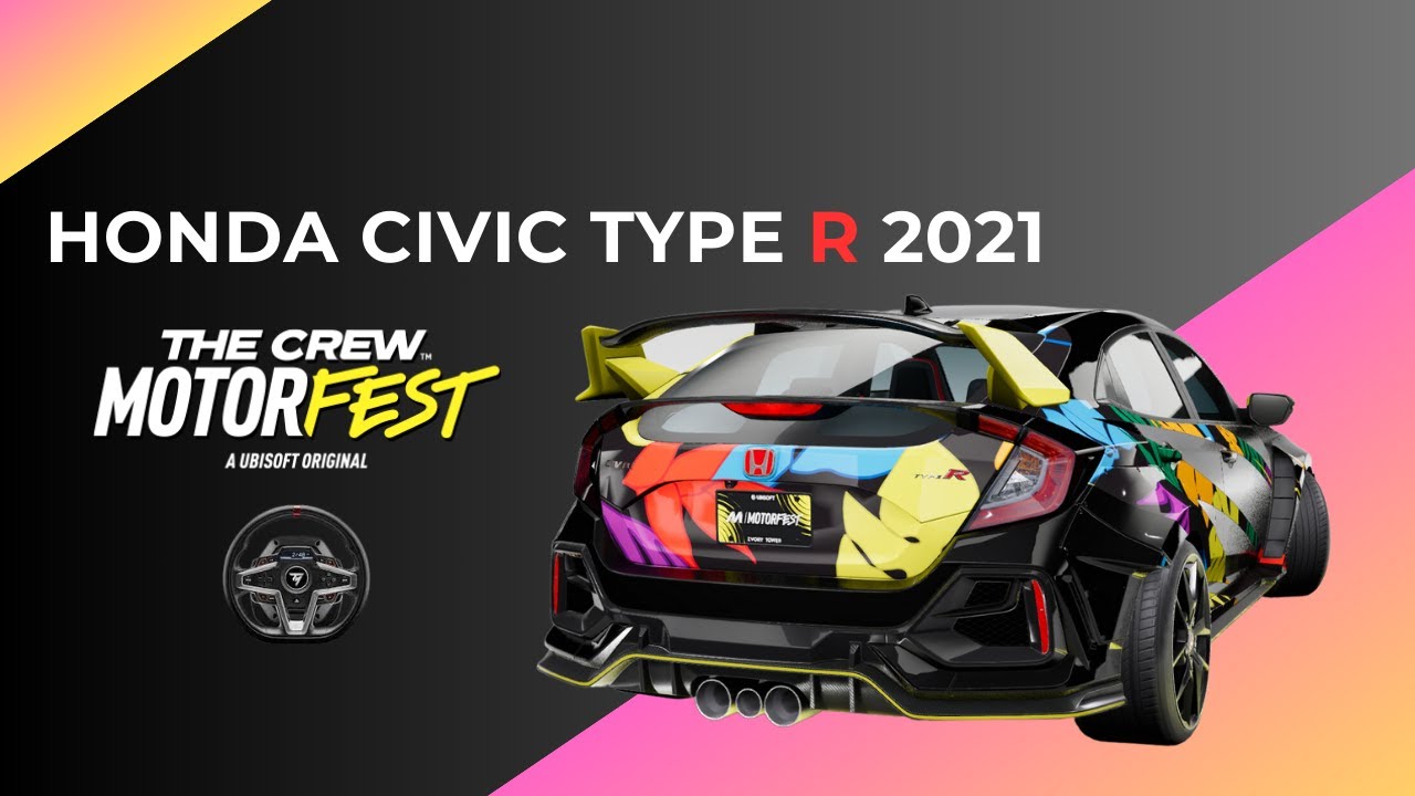 Honda Civic Type R 2021 City Jump Race at Motorfest | Thrustmaster T248 ...
