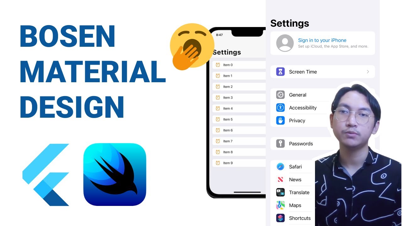 Kita Coba Cupertino Design Untuk iOS di Flutter - YouTube