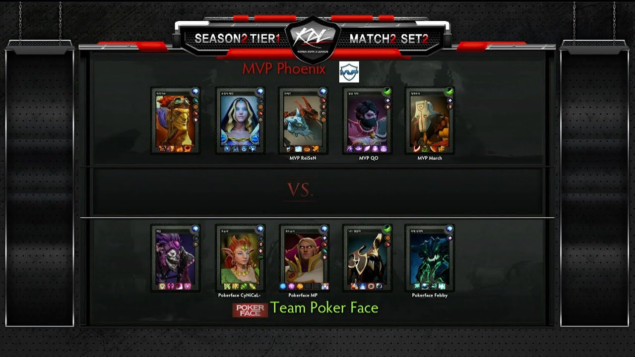 [KDL] Tier 1 : (Set2) MVP Phoenix VS PokerFace -DOTA2,EsportsTV - YouTube