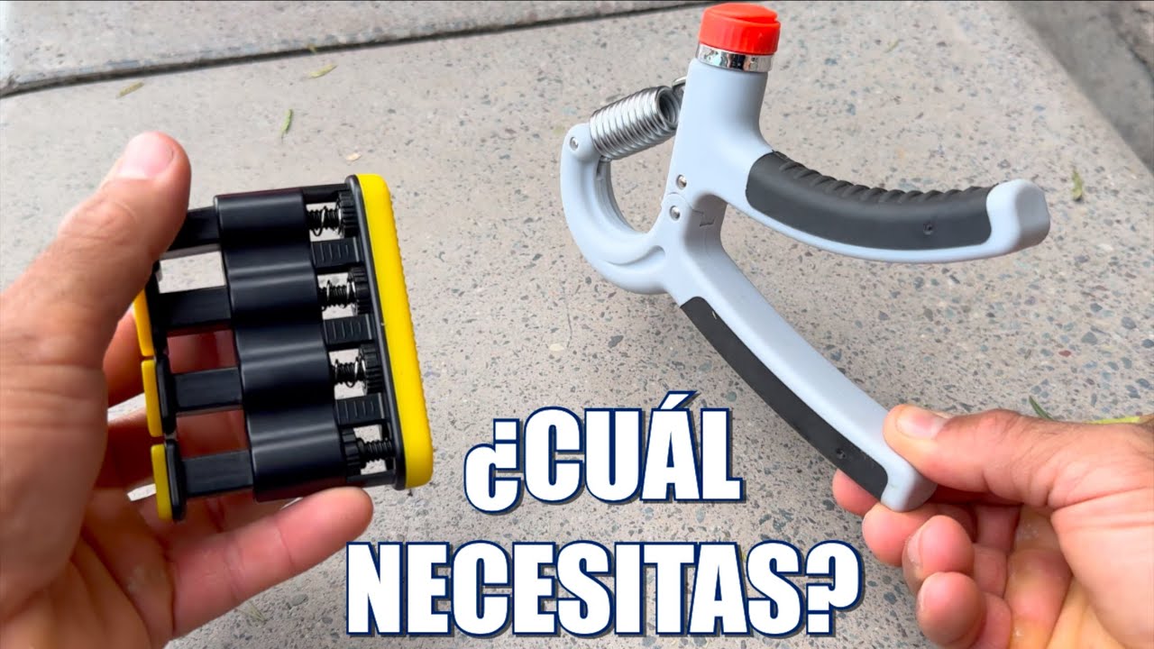 ¿CUAL HANDGRIP ES MEJOR? Rutina para ANTEBRAZOS, Dedos y MANOS FUERTES ...